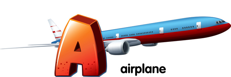 Airplane Flashcard Vector Images (over 100)