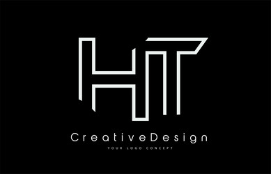 Letter Ht Black Vector Images (over 670)