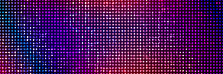 Led screen light background texture with pixel Vector Image