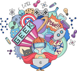 Hacker Doodle Vector Images (over 330)