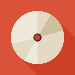 Flat cd design Royalty Free Vector Image - VectorStock