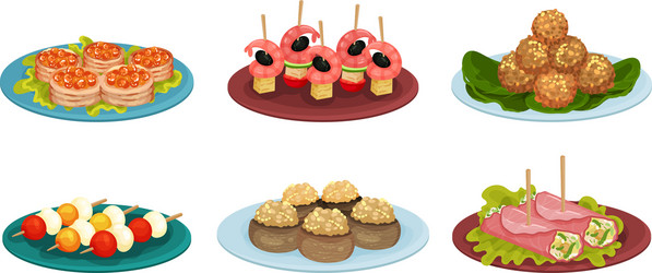 Small Bites Food Vector Images (over 200)