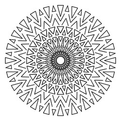 Simple Mandala Designs Vector Images (over 15,000)