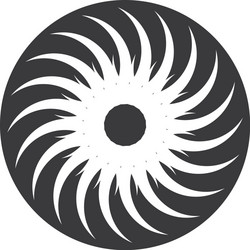 Vortex icon Royalty Free Vector Image - VectorStock