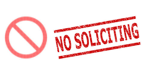 No Soliciting Vector Images (over 100)