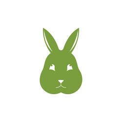 Rabbit icon design Royalty Free Vector Image - VectorStock