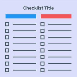 To do lists Royalty Free Vector Image - VectorStock