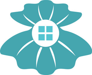 Shell real estate investment Royalty Free Vector Image