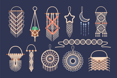 Macrame Vector Images (over 1,500)