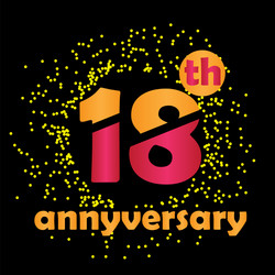 Number 18 Cartoon Vector Images (over 100)