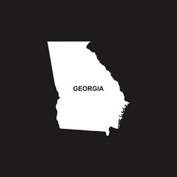 Alabama Georgia Map Vector Images (over 270)
