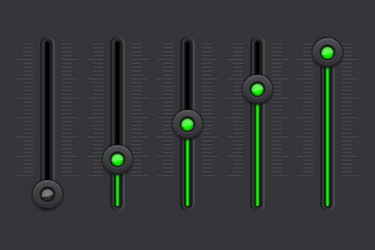 Equalizer Sliders Vector Images (over 3,700)