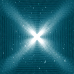 Digital code background Royalty Free Vector Image