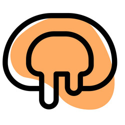 Mochi cream dripping rice cake Royalty Free Vector Image