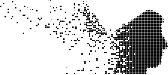 Disappearing Pixels Vector Images (over 26,000)