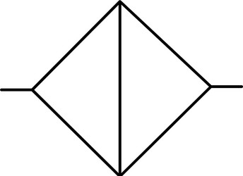 Y strainer symbol icon Royalty Free Vector Image