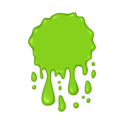 Best green slime icon Royalty Free Vector Image