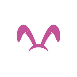 Rabbit icon design Royalty Free Vector Image - VectorStock