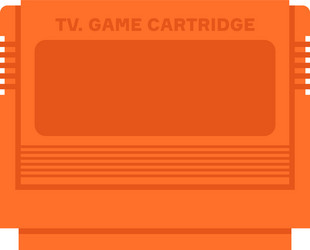 Retro Tv Game Cartridge Vector Images (over 250)