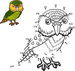 Numbers game parrot Royalty Free Vector Image - VectorStock