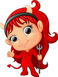 Cartoon baby waving hand Royalty Free Vector Image