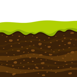 Soil formation and horizons Royalty Free Vector Image