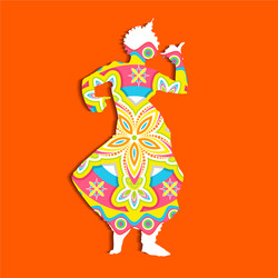 Odissi Dance Vector Images (61)