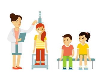 Kid Doctor Height Vector Images (76)