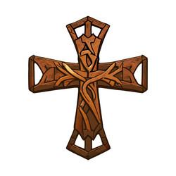 Old Rugged Cross Vector Images (over 100)