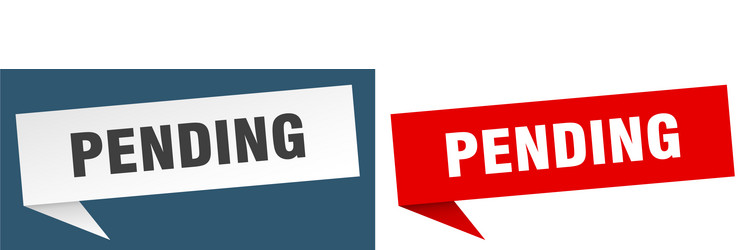 Pending Bubble Banner Vector Images (40)