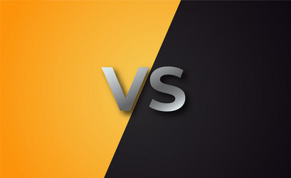 Vs boxing background mma versus badge Royalty Free Vector