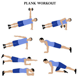 Man Doing Plank Vector Images (over 250)