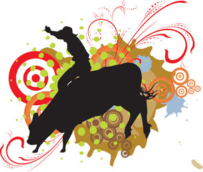 Bull Riding Vector Images (over 760)
