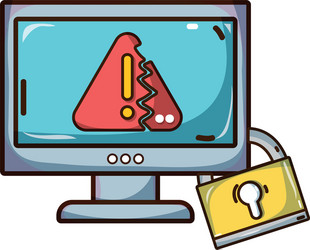 Threat Cartoon Cybersecurity Vector Images (over 330)