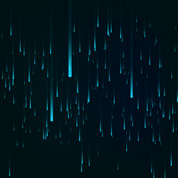 Falling random numbers blue matrix background Vector Image