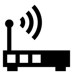 Wifi router Royalty Free Vector Image - VectorStock