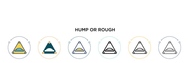 Speed Hump Icon Vector Images (over 180)