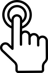 Interactive Touch Icon Vector Images (over 2,700)