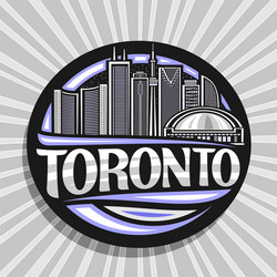 Logo for toronto Royalty Free Vector Image - VectorStock