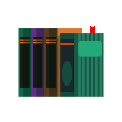 Stack of books Royalty Free Vector Image - VectorStock