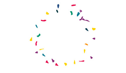 Rainbow Smear Vector Images (over 440)