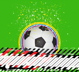 Soccer design background Royalty Free Vector Image