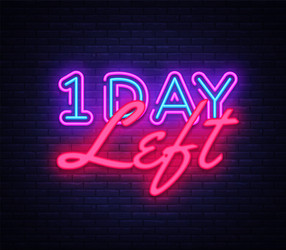 Number one symbol neon sign first Royalty Free Vector Image