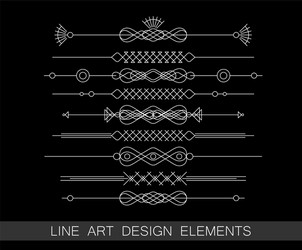 Graphic elements Royalty Free Vector Image - VectorStock