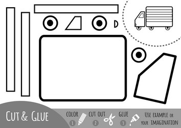 Paper Model Lorry Vector Images (55)