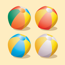 Shadow matching game summertime beach theme kids Vector Image