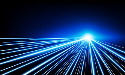 Abstract speed business with electric car Vector Image