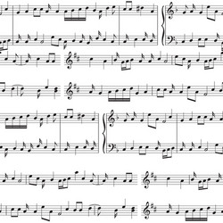 Music seamless background Royalty Free Vector Image