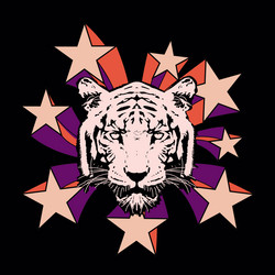 Tiger Circle Vector Images (over 1,200)