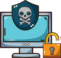 Threat Cartoon Cybersecurity Vector Images (over 330)